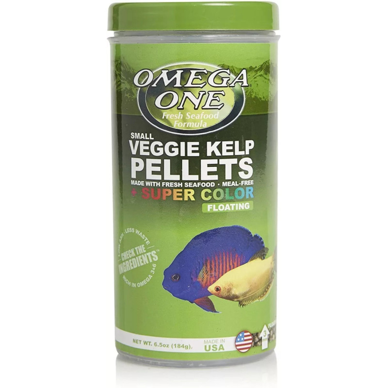 Veggie Kelp Pellets 184gr Gránulos Pequeños Peces Herbívoros