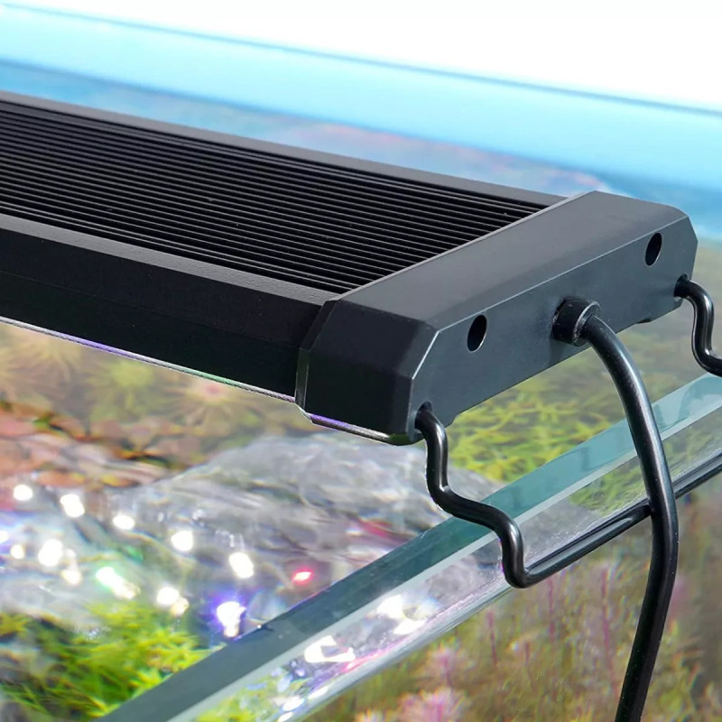 Lámpara Extensible 75 - 90 Cm Full Espectro Acuario Plantado