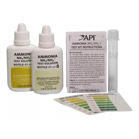 Test Medidor Amoniaco Amonio Api Agua Acuario Pecera Peces
