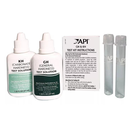 Test Prueba De Dureza Kit Gh Kh Api Acuario Agua Dulce