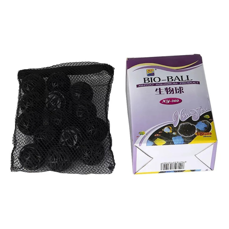 Biobolas 36mm Filtración Agua Filtro Acuario Pecera Peces