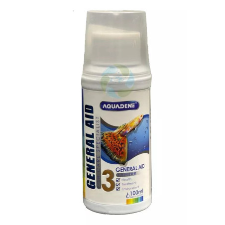 General Aid 100ml Medicamento Peces Acuario Bacterias Hongos