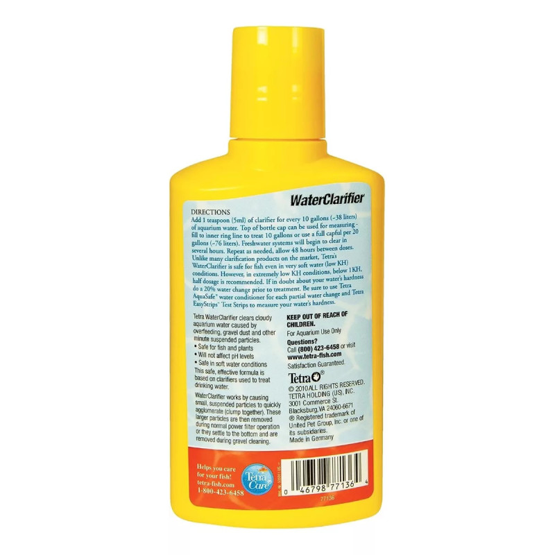 Water Clarifier 250ml Aclarador Agua Acuario Peces Plantas