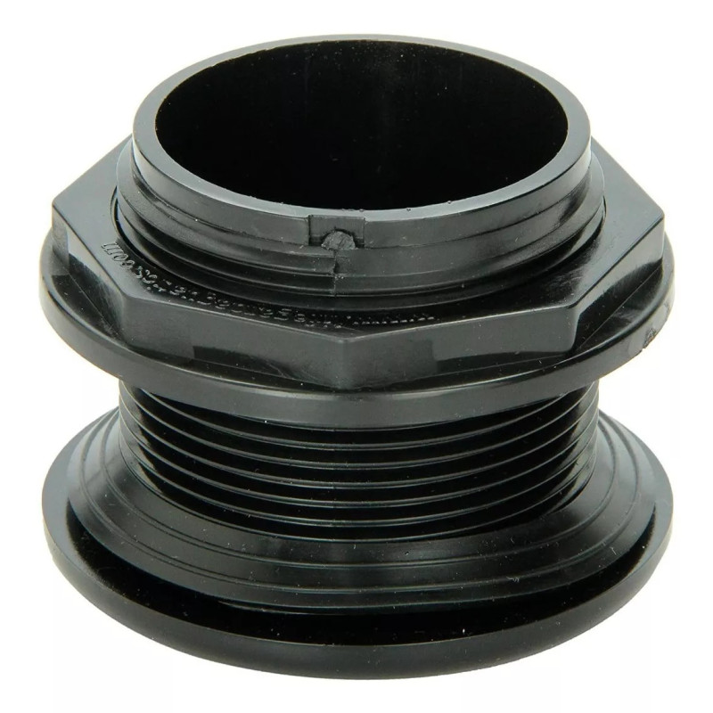 Bulkhead 2 Pvc Slip X Slip Conector Tanque Acuario Sump