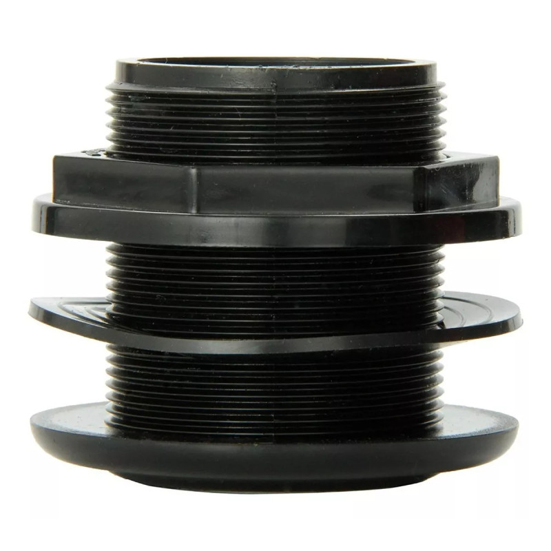 Bulkhead 1 Pvc Slip X Slip Conector Tanque Acuario Sump